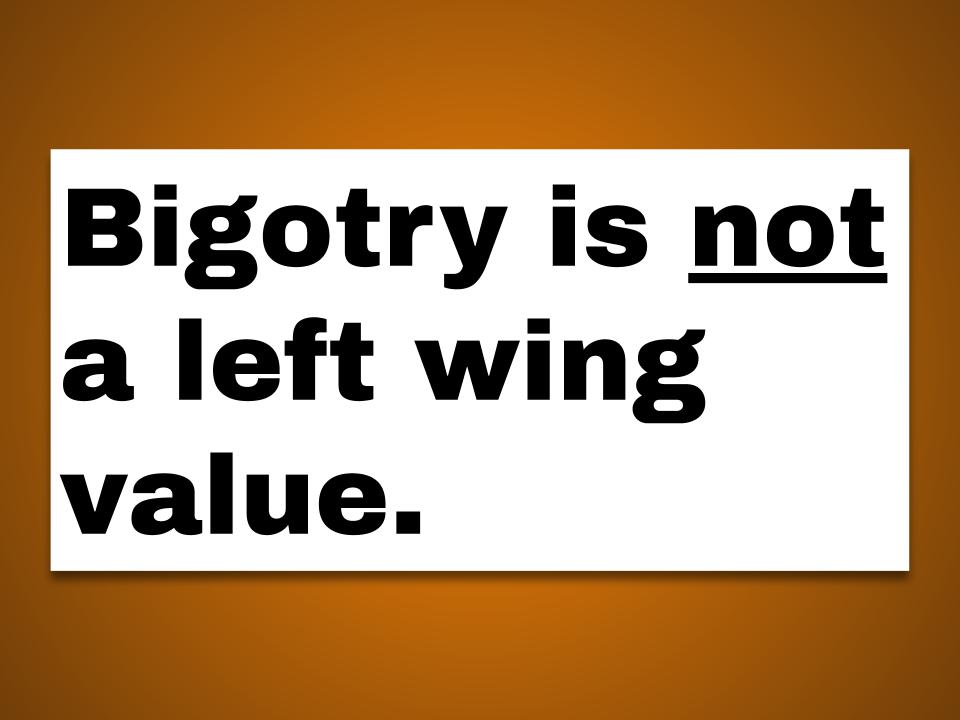 Every party should root out bigots in their ranks – The view from Pete